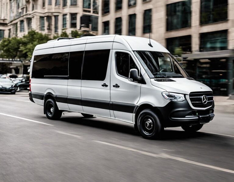 Rent Mercedes Sprinter White Van at NYC Limousine Service