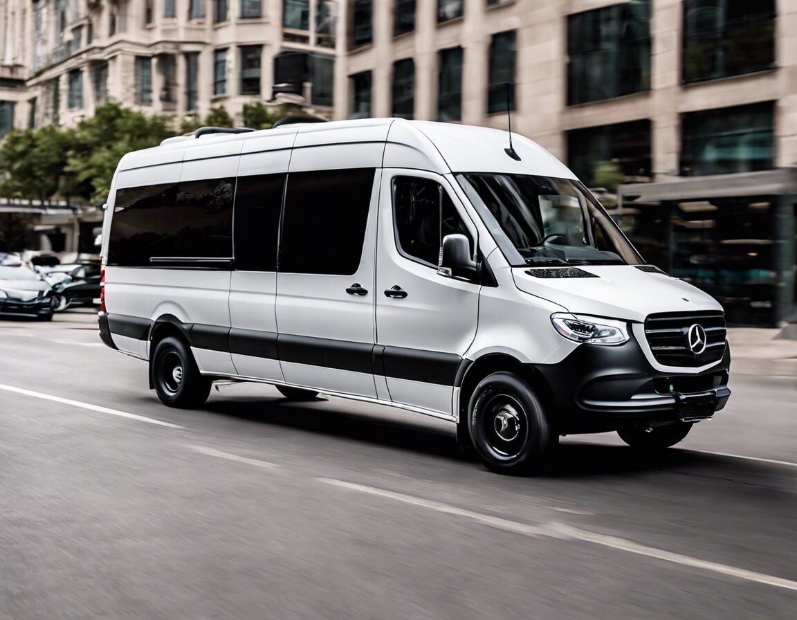 Rent Mercedes Sprinter White Van at NYC Limousine Service